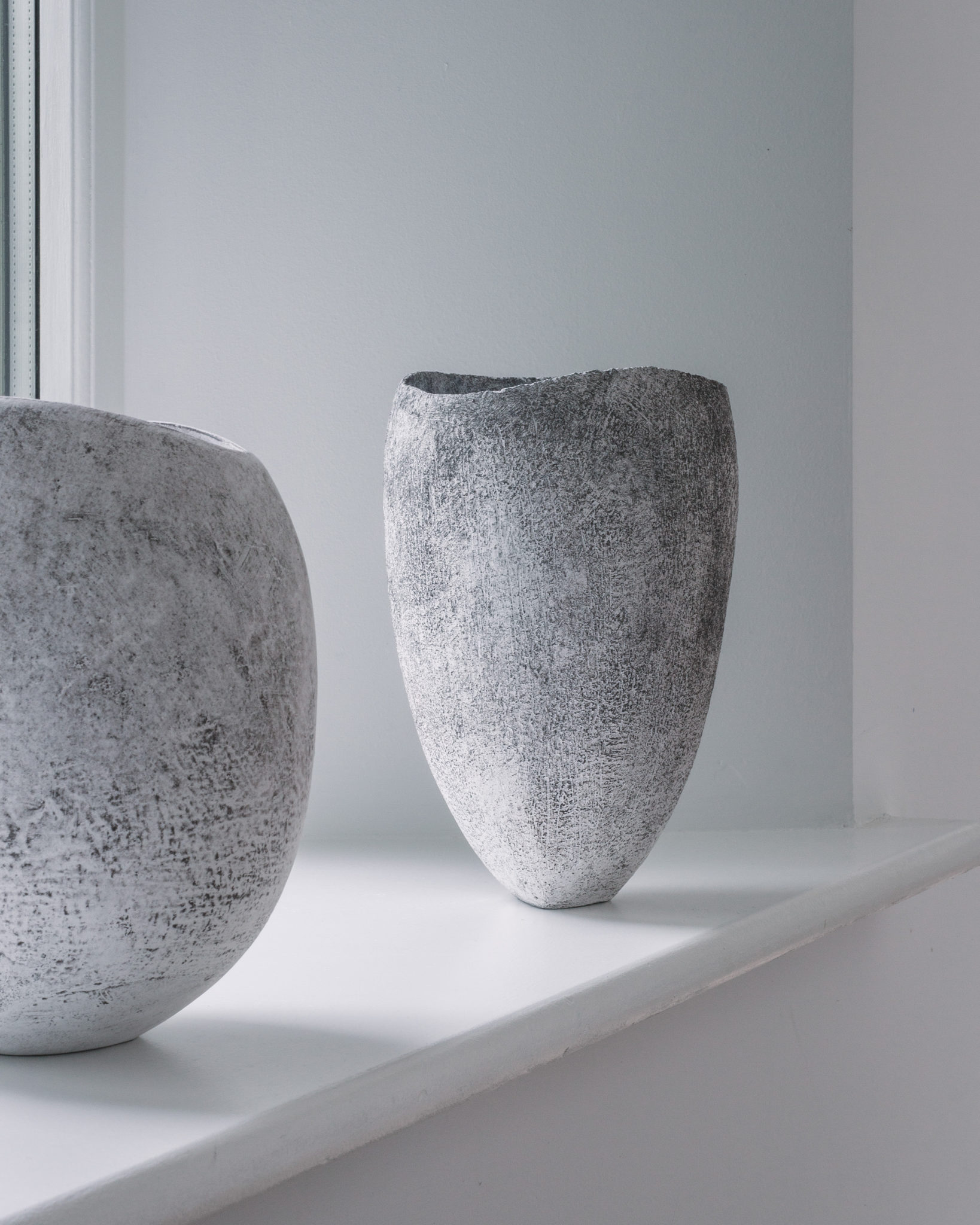 Minimalist Lithic Vessels in Caria Grey - yashabutler.com